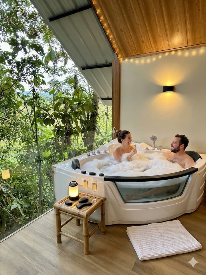 Killa Glamping - Casa Con Jacuzzi Y Piscina - Pastaza