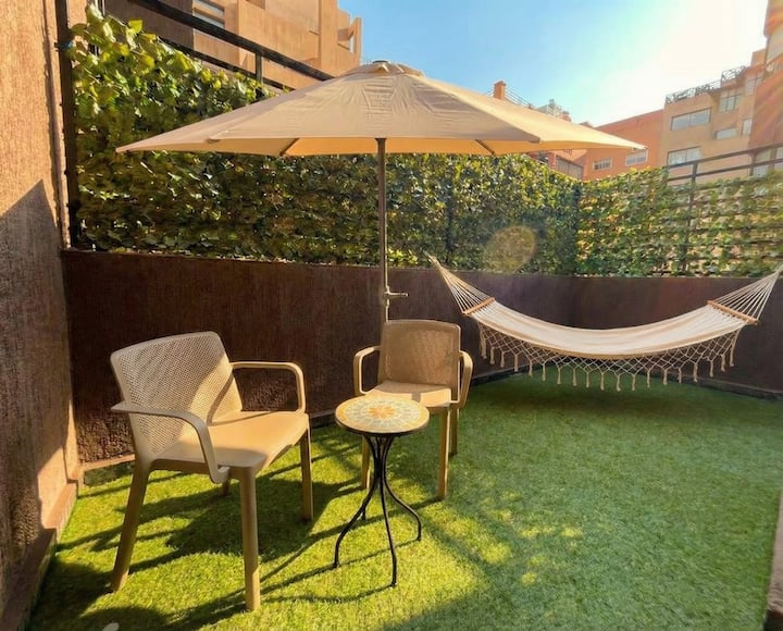 Private Terrace & Hammock • Cosy City Center Flat - Marrakech