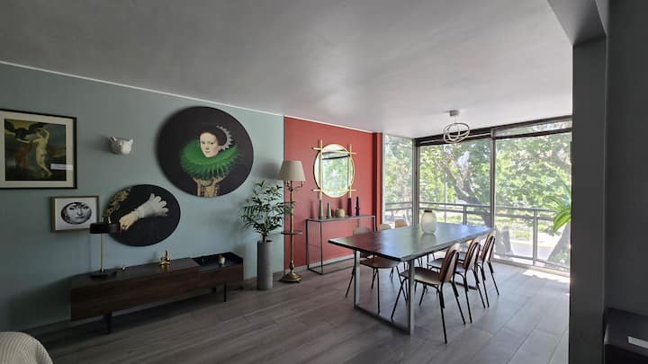 6 Personas A Pasos Del Metro Conectividad Diseño - Santiago, Chile