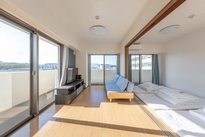 福岡空港国際線車で7分/ららぽーと福岡・ドンキ・コンビニ徒歩圏内 - Fukuoka