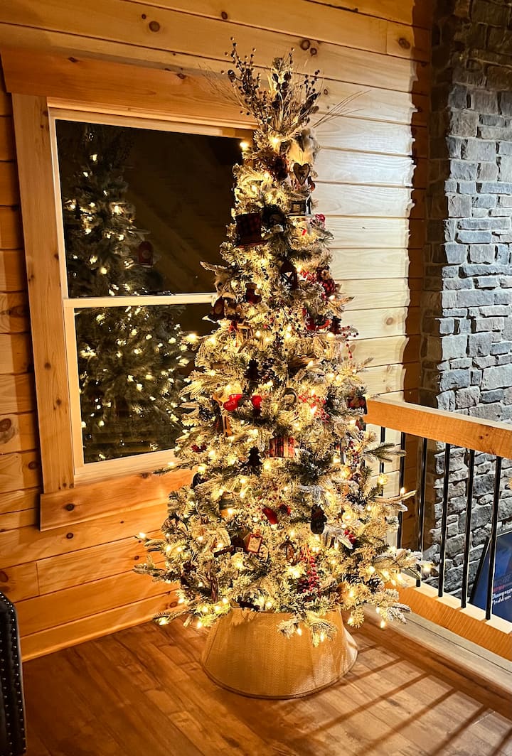 Spacious Log Cabin Nestled On A Private Wooded Lot - Lake Erie, PA