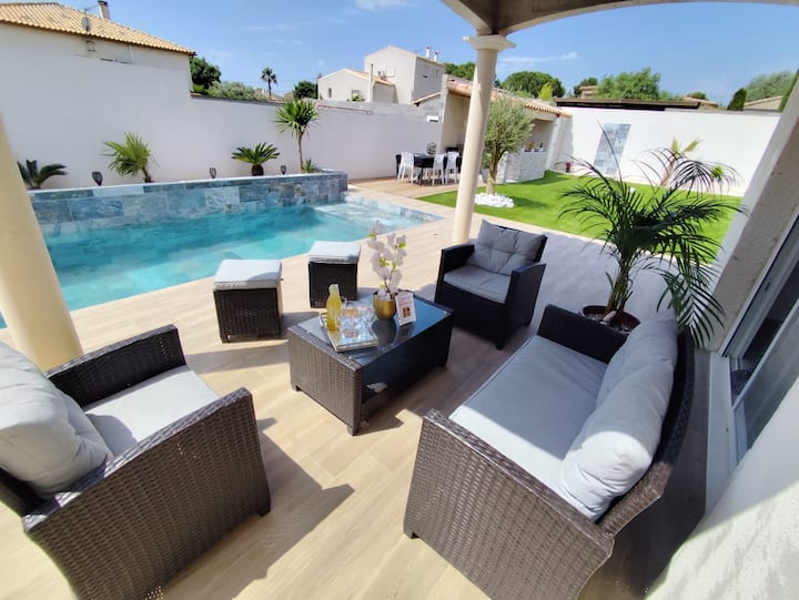 Maison Avec Piscine,détente & Plaisir Garantis - Agde