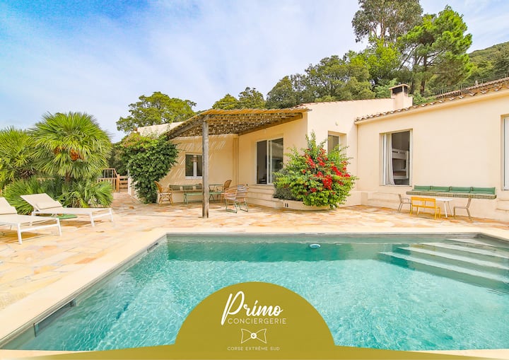 Villa Luma - 3 Chambres Avec Piscine Chauffée - Figari