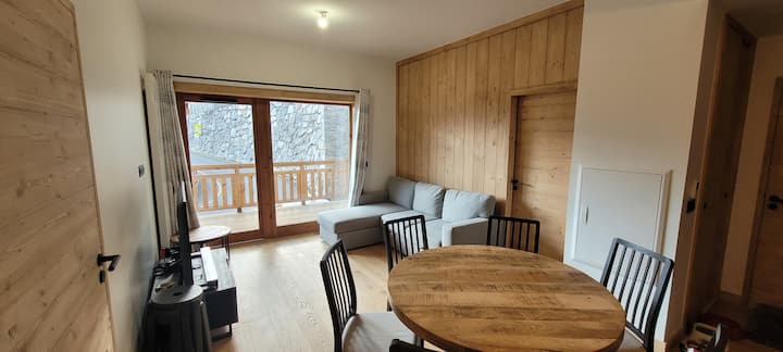 Modern Flat 300m From Gondola - Peisey-Vallandry