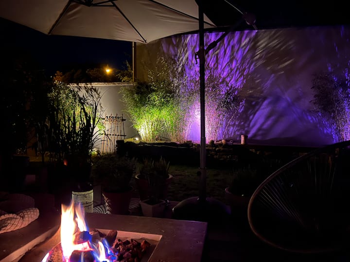 Ruhig Aber Nah An Fra: Gemütliches Haus & Garten - Langen