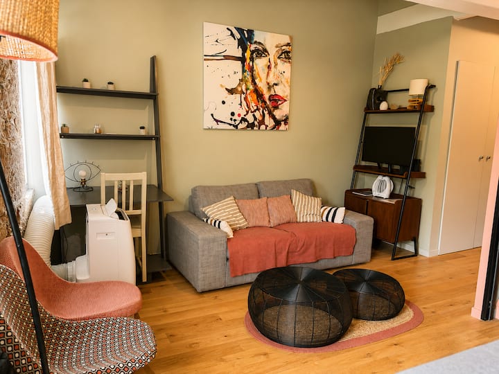 Duplex Design Parking 15 Min Lyon - Saint-Cyr-au-Mont-d'Or