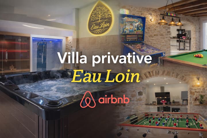 Villa Prestige Avec Spa Et Jeux / Eau Loin - Ermenonville