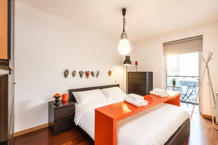 Guestready - Broken Record With Balcony + Parking - Rio Tinto