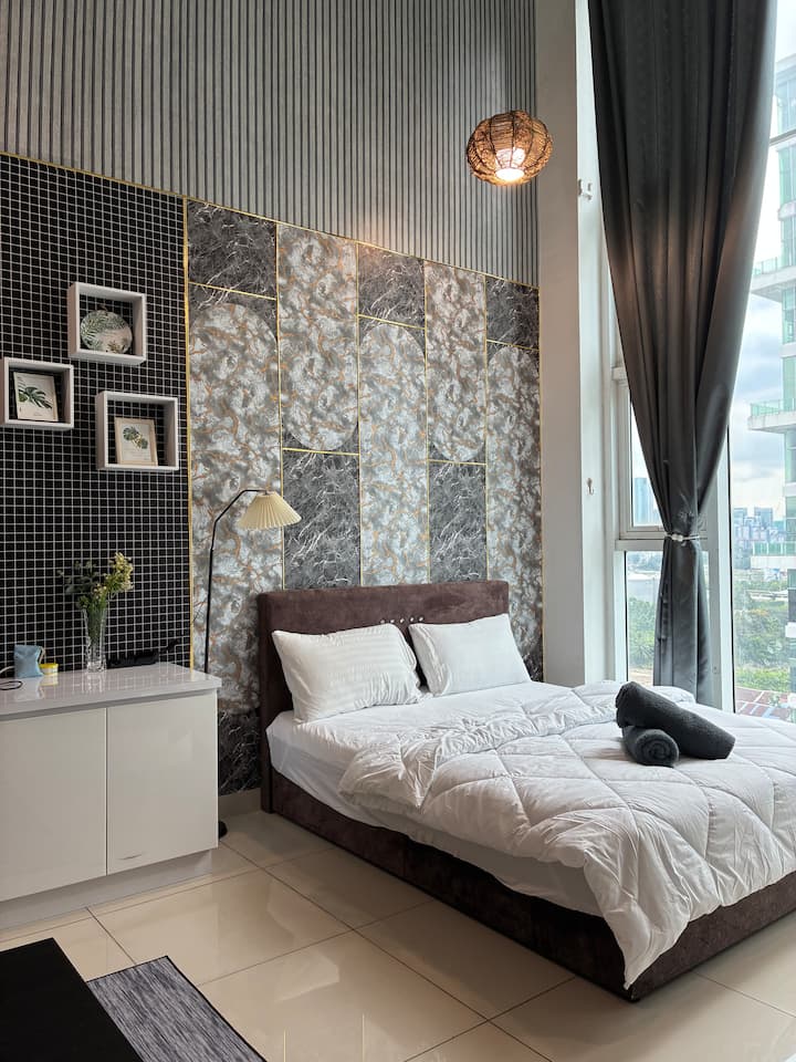 Sky Pool View Loft With 2 Free Parking Pavilion Kl - Kuala Lumpur