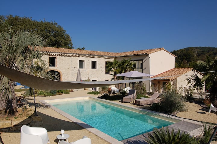 Le Mas Des Mésanges – Piscine Et Spa - Mirmande