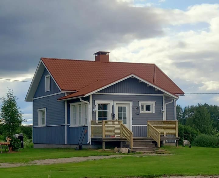 Villa Rantakylä, Tornionjoen, Rajajoki, Tuntumassa - Övertorneå