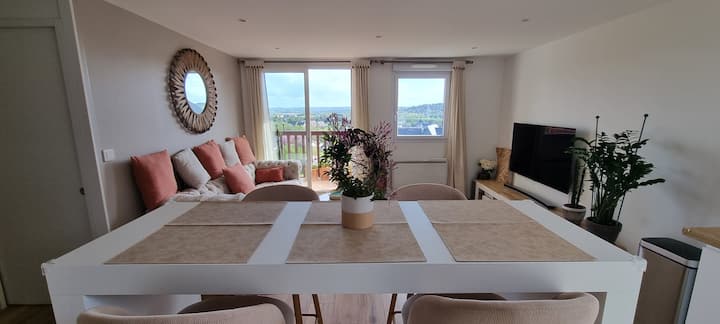 Appartement  2 Personnes Vue Mer Et Campagne. - Touques