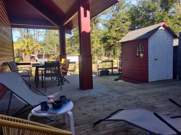 Très Jolie Maison Avec Sa Grande Terrasse - Moliets-et-Maa