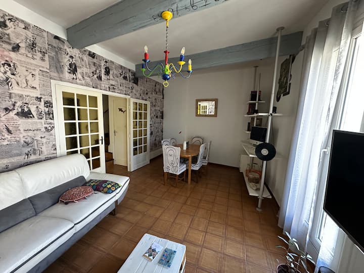 Maison Vigneronne Entre Mer Et Montagne - Montagnac