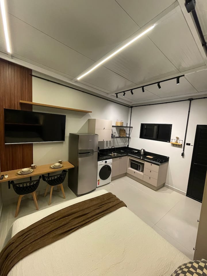 Studio 08 Aconchegante | 15 Minutos De Blumenau - Gaspar
