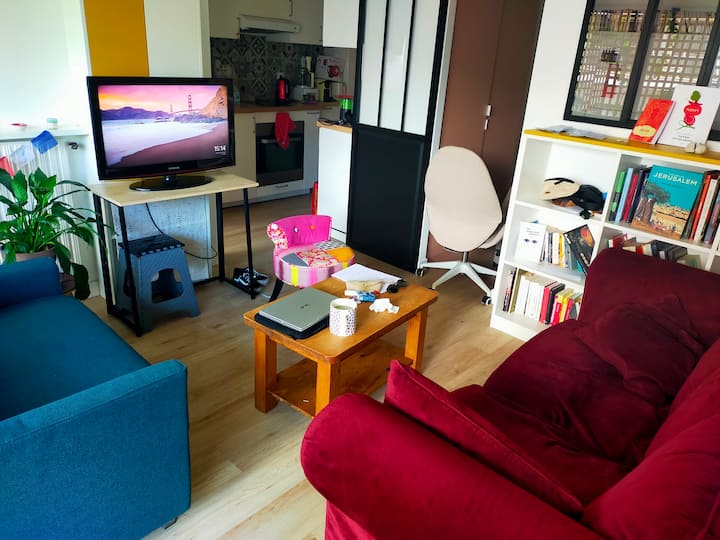 Appartement Cosy Avec Terrasse - Paryż