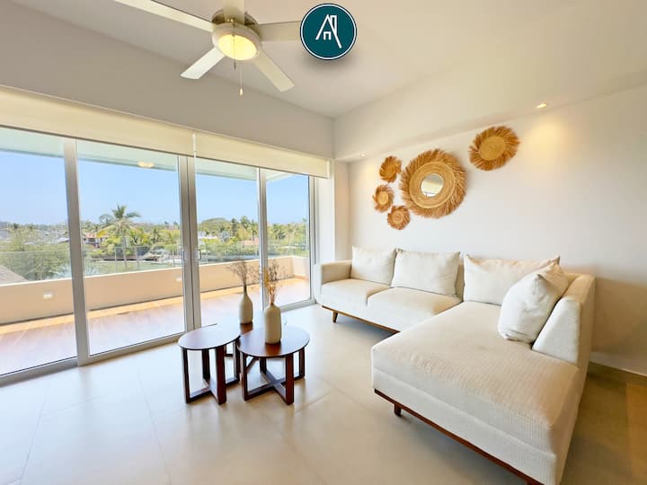 Nuevo Vallarta En Familia Con Vista A La Bahía - Nuevo Vallarta