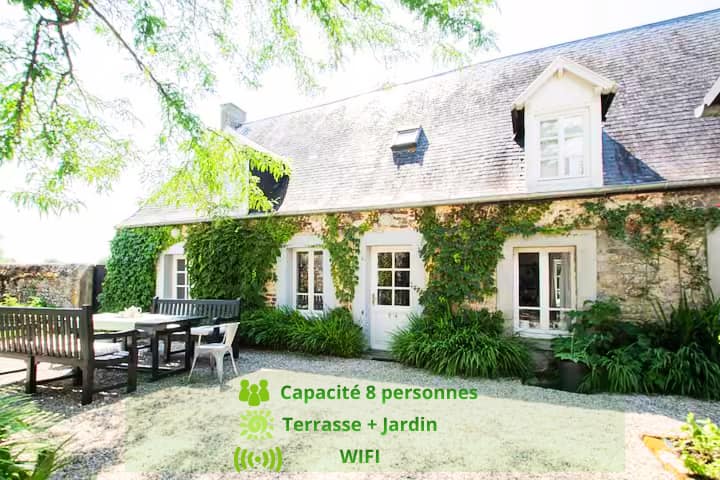 A 5 Min De La Mer, Maison Normande Authentique - Agon-Coutainville