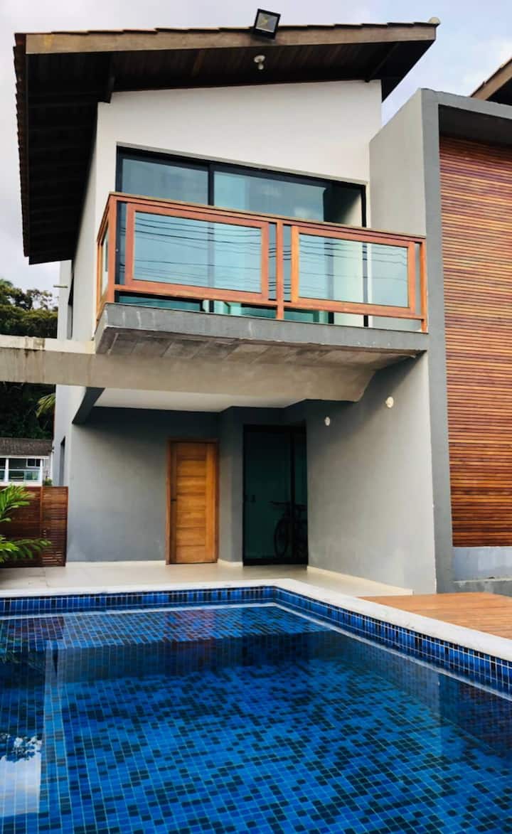 Casa Praia Mar 03 - De Frente Para O Mar - São Sebastião