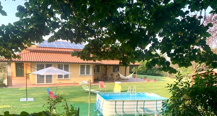 Casale Del Sole On The Hills Of Trevignano - Italien