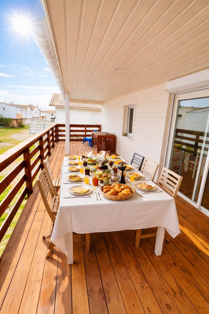Le Chalet Accès Plage Direct - Gruissan