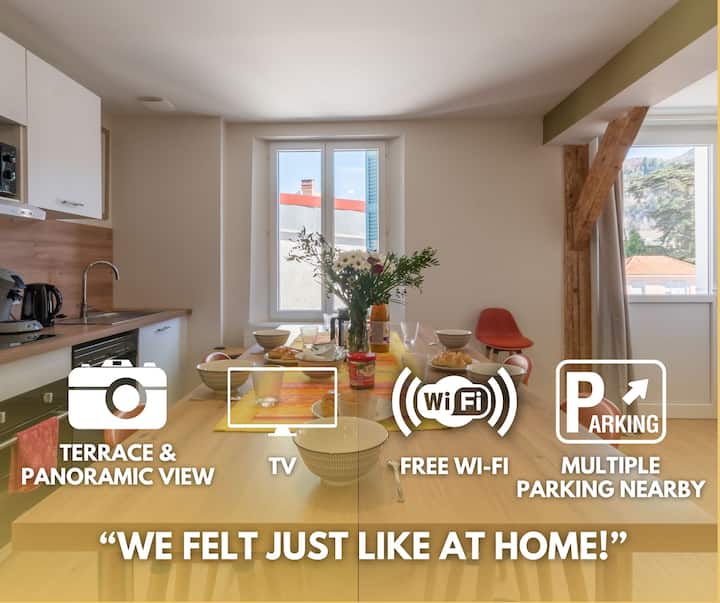 Terrasse & Vue Panoramique • 9 Min Des Sanctuaires - Lourdes