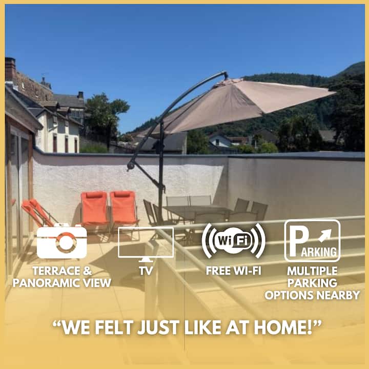 Terrasse & Vue Panoramique • 9 Min Des Sanctuaires - Lourdes