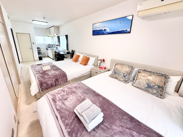 Bt305-t/ [東京優先]絶好のロケーション新宿区新大久保駅から5分トイレとバスルームが別々 - Shinjuku