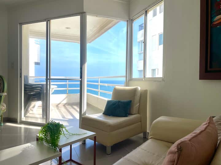 Ocean View Apartment In A Great Location. - Cartagena