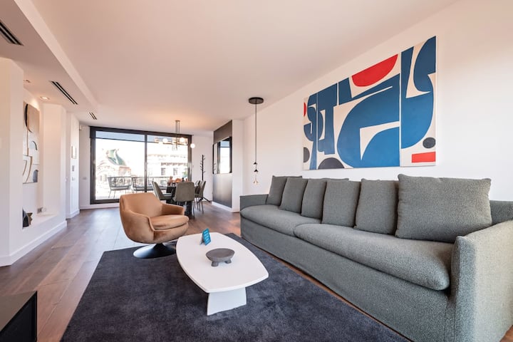 Great Apartment Very Close To La Pedrera 6 People - Badalona