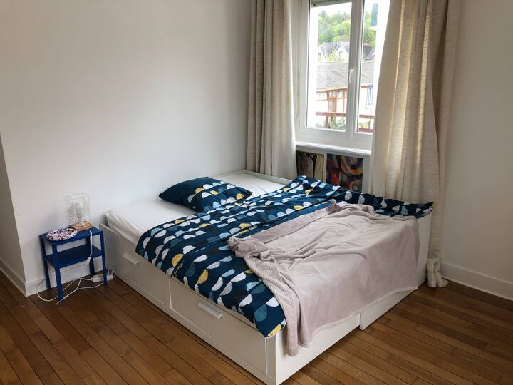 Chambre, Grand Appartement Proche Centre Ville - Quimper