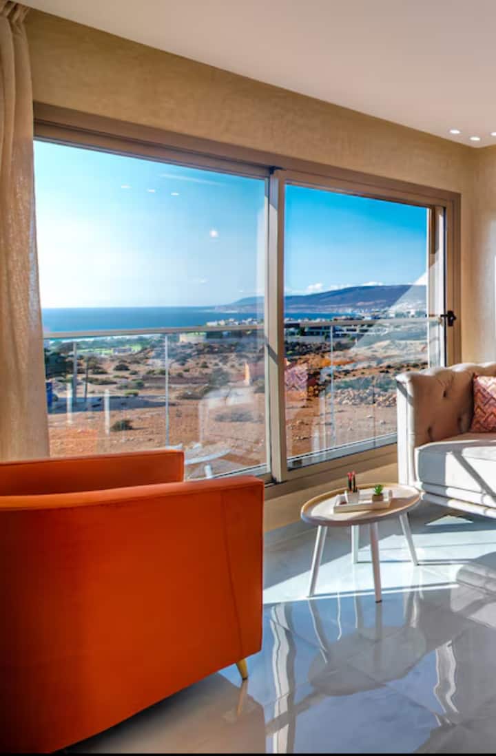Surf & Sea-view |  2 Apts (Nr.2 + Nr.3) + Fiber - Taghazout