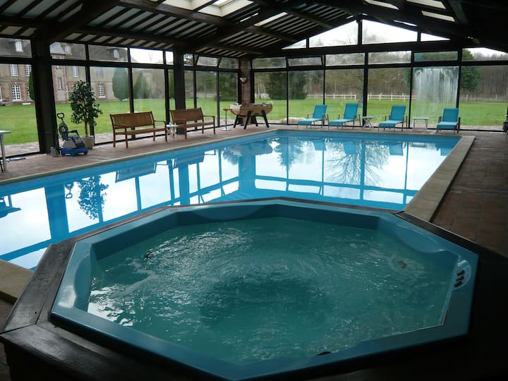 Demeure De Charme Avec Piscine Interieure - Conches-en-Ouche