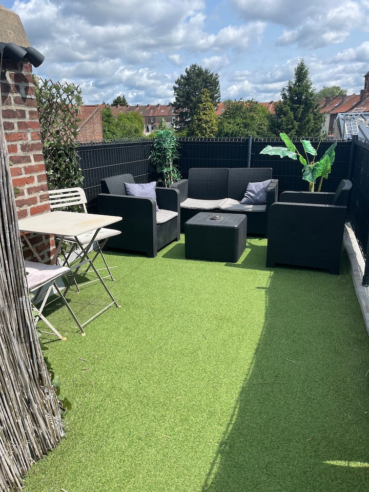 Appart Duplex - Roof Top Centre - All Confort - Béthune