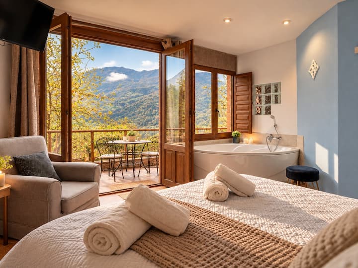 El Ablanu, Jacuzzi Y Vistas - Proaza