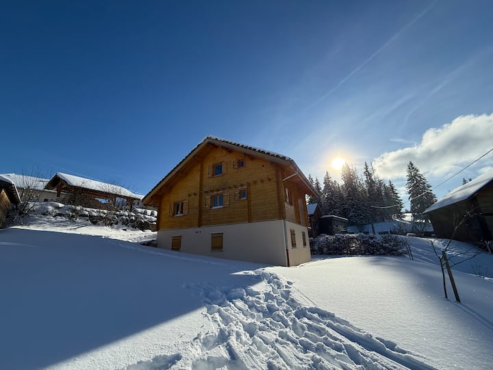 Appartement Cosy Dans Un Chalet Au Coeur Du Jura - Les Rousses