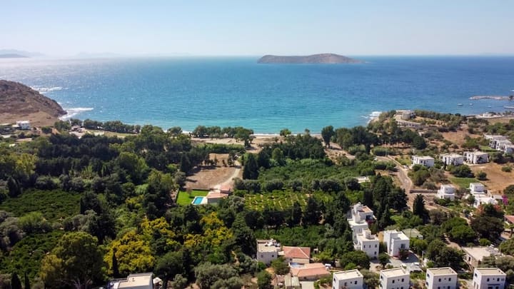 Sunny Sea View Garden Home-walk To Beach-gümüşlük - Gümüşlük