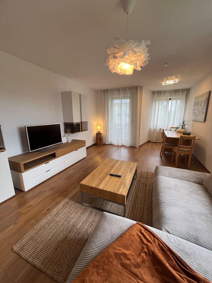 3 Zimmer Apartment „In4“ Nahe Airbus Mit Garage - Königsbrunn