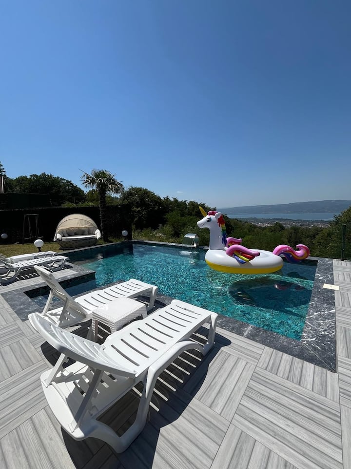 1+1havuz Jakuzi Ve  şöMine Nailiyedağevlerisapanca - Sapanca