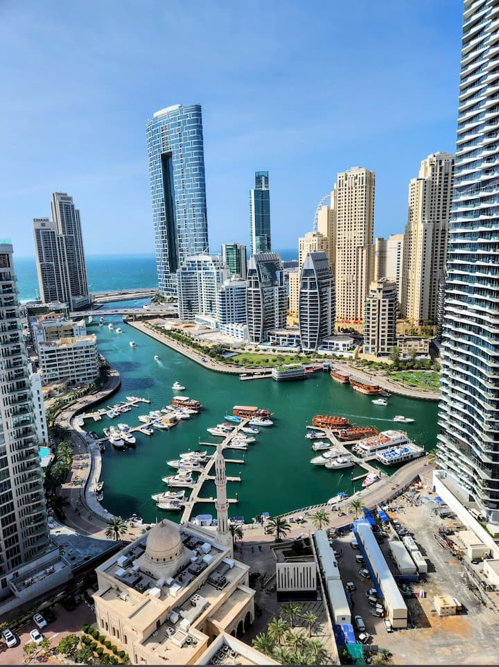 Studio In Marina - 5mins Walk To Metro & Jbr Beach - Dubai