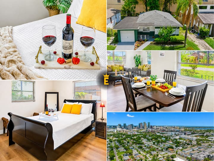 Stunning Tampa Stay  Prime Location & Comfort! - Tampa, FL