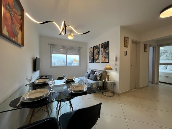 Apartamento Confortável 2 Quartos- Psp - Sao Paulo