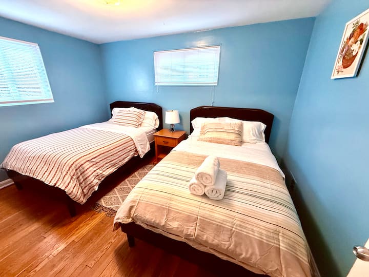 Cozy 2 Br &4 Beds & Near Metro & By Dc & Free Park - Alexandria