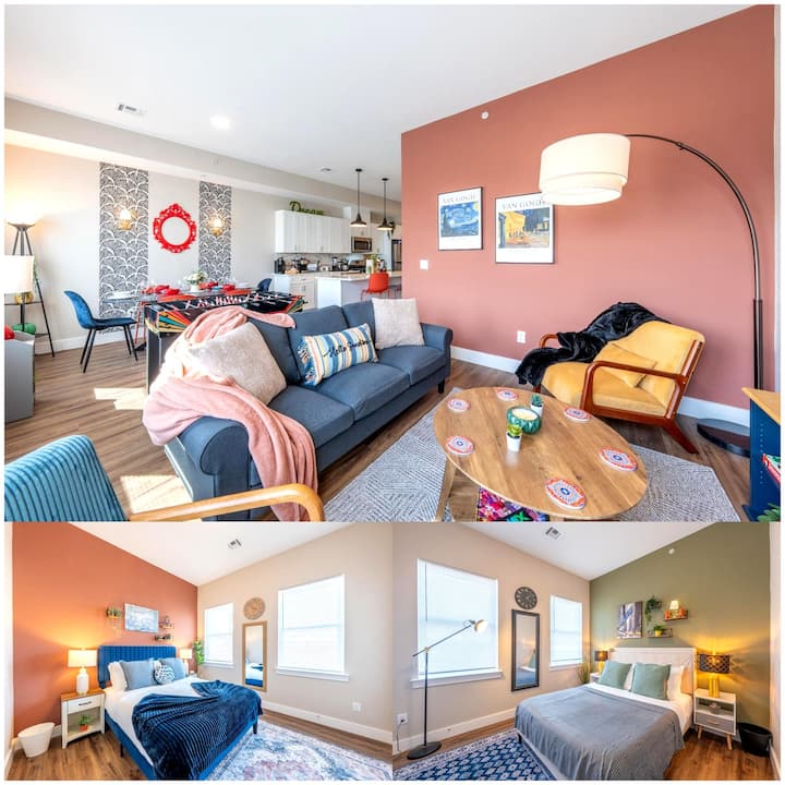 Joyful 2br Near Nyc & Newarkpath Is 10mins Walk! - New Jersey