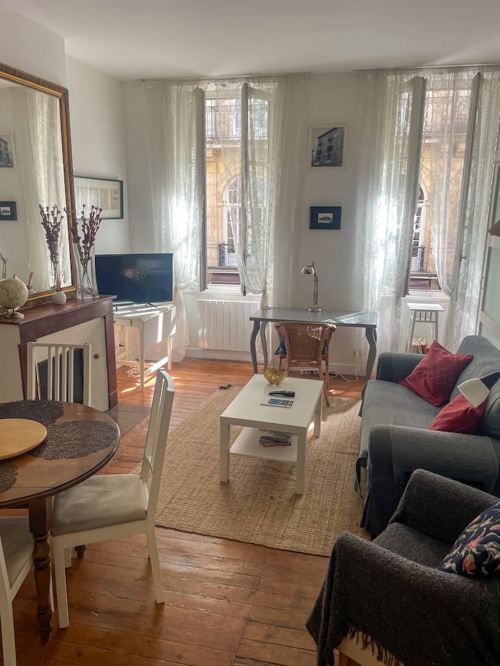 ÉLégant & Lumineux T3, Bordeaux, Rue Ste Catherine - Gare de Bordeaux Saint-Jean