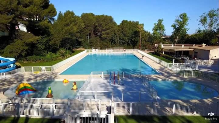 Joli T2 Proche Mer Avec Piscine - Six-Fours-les-Plages