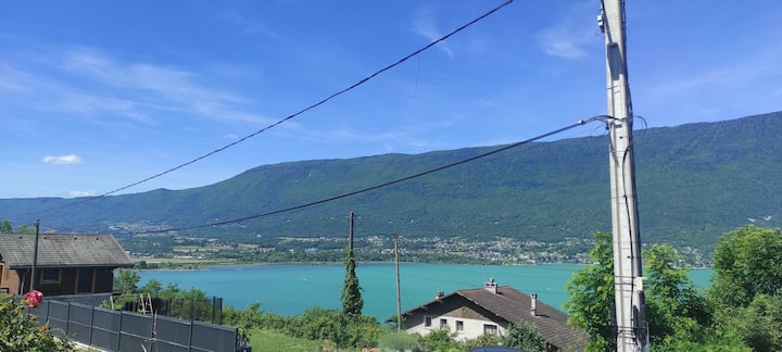 Logement Vue Lac Avec Terrasse Et Jardin - Aix-les-Bains