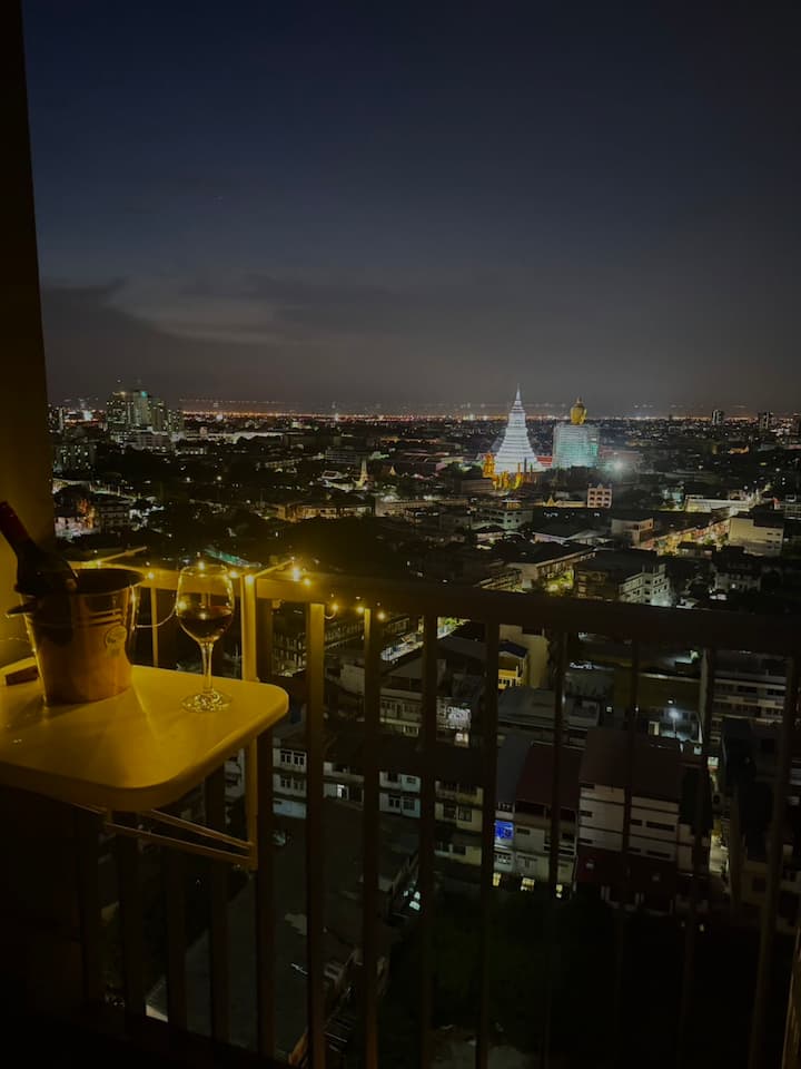 1br คอนโดวิวสวยใกล้ Btsวุฒากาศ450 ม. สระสวย(รายเดือน) - Bangkok