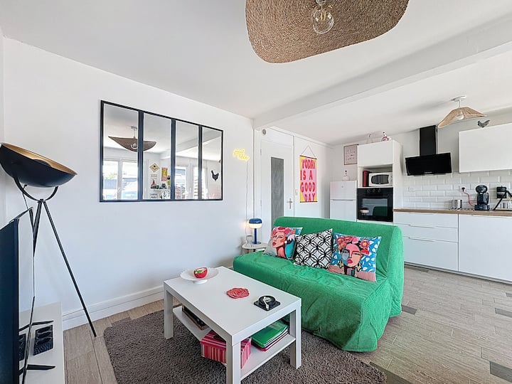 Maison Colorée - 2 Chambres - Plérin