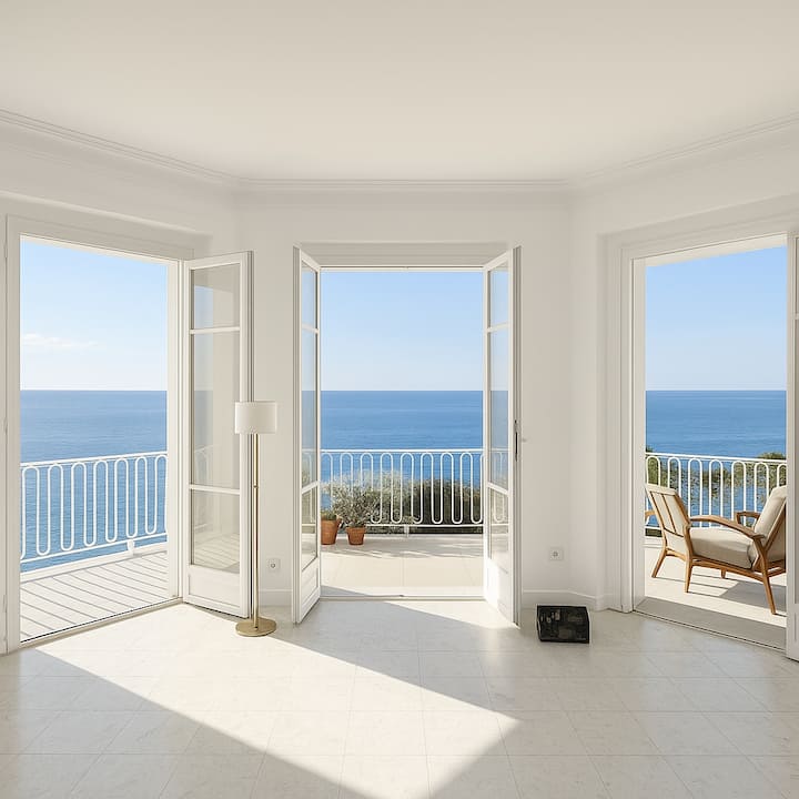 Appartement 85 M2 Ã 10mn De Mc Vue Mer, Plein Sud - Cap-d'Ail